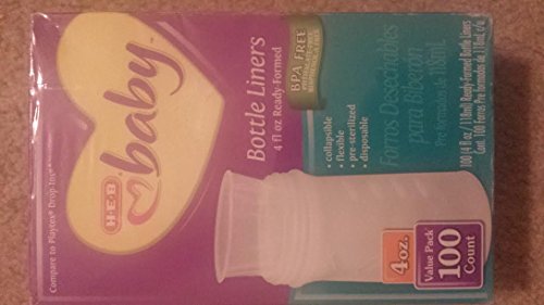 Buy Baby Bottle Liners 4 Fl Ozready-Formed Bpa Free 100 Count Online ...