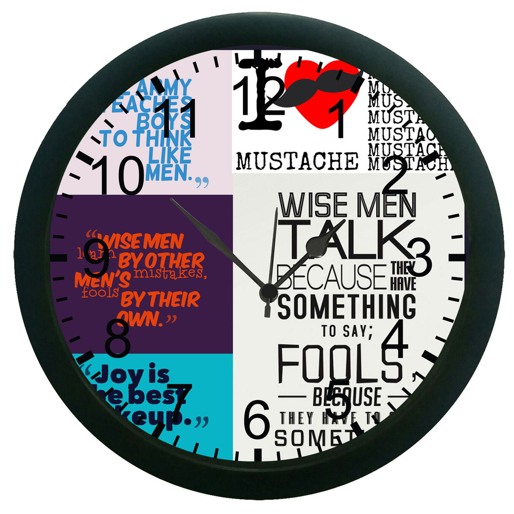Buy AE World Wise Men 3D Wall Clock (With Glass) Online @ ₹469 from ...