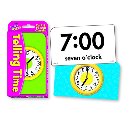 Buy Telling Time Pocket Flash Cards Online @ ₹1494 from ShopClues