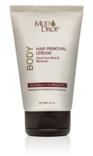Mud Drop - Instant Hair Removal Cream, Sensitive Formula Hair Remover ...