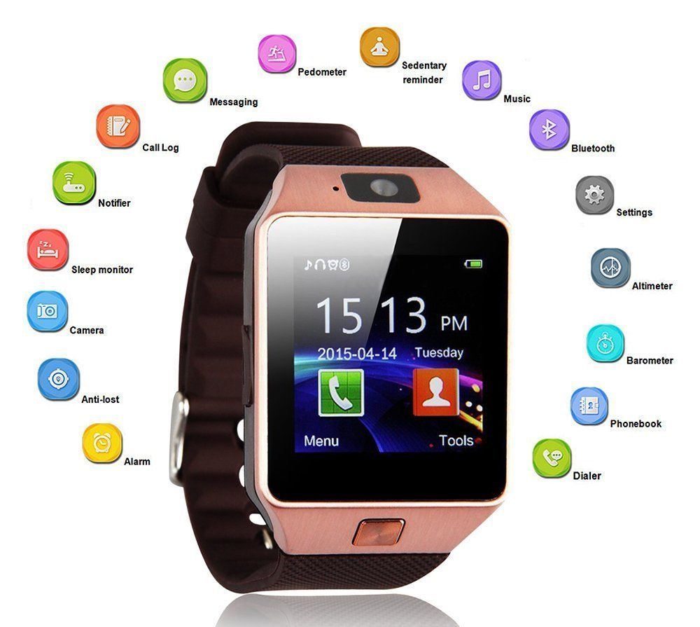 Buy Digiboom Smart Watch with SIM and Camera with Fitness and Health ...