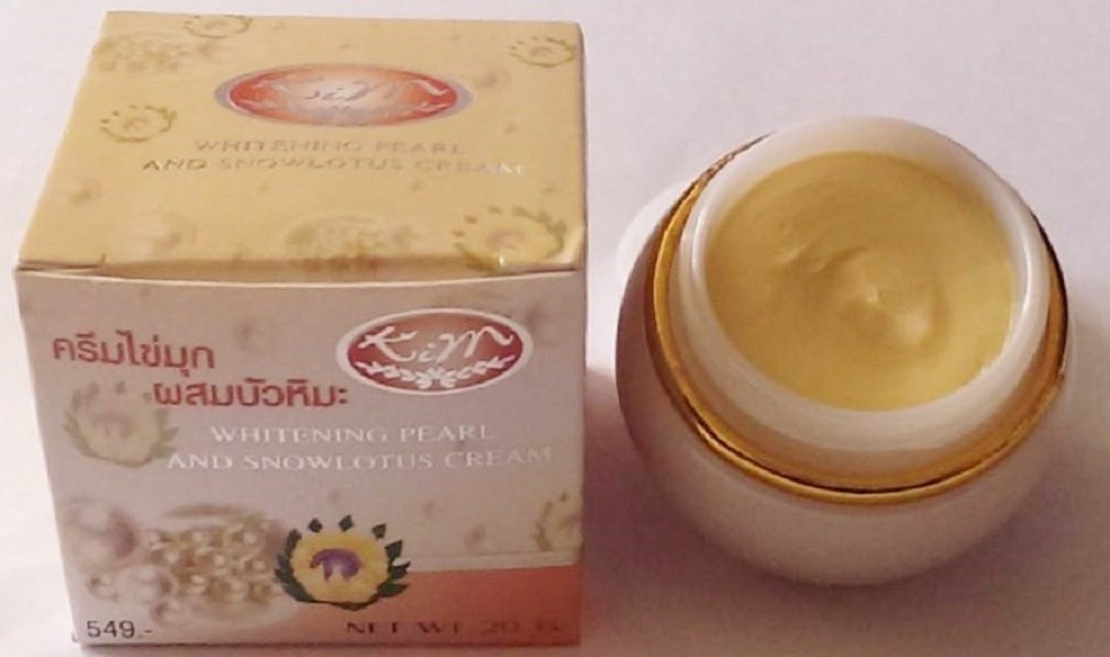 Buy Kim Whitening pearl and snowlotus cream 20g Online @ ₹999 from ...