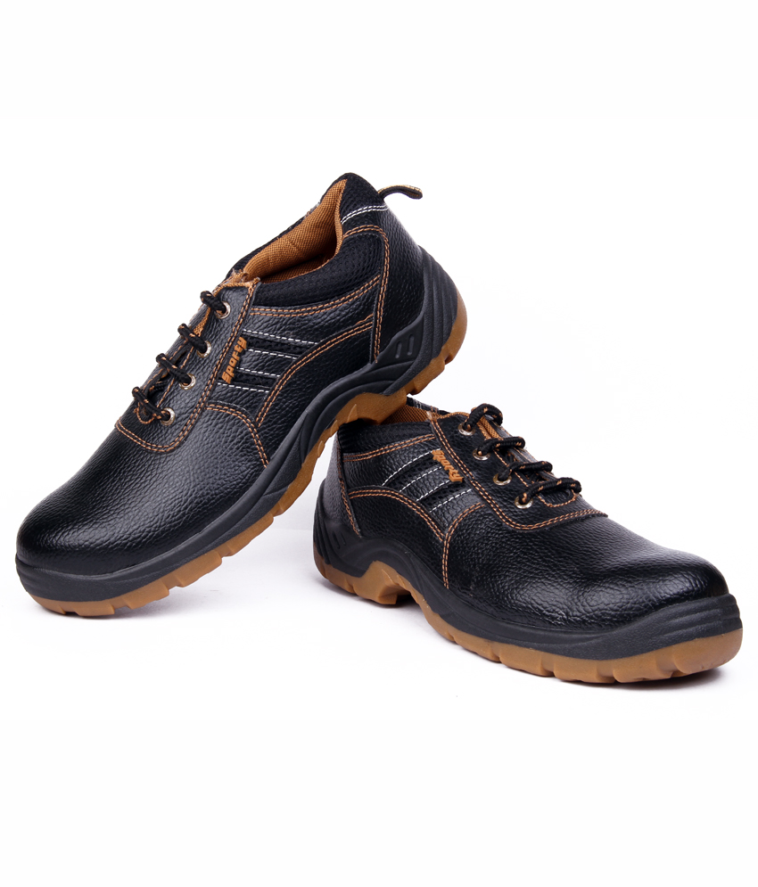 Buy Hillson Sporty Dual Density Safety Shoe (Synthetic Leather + PVC ...