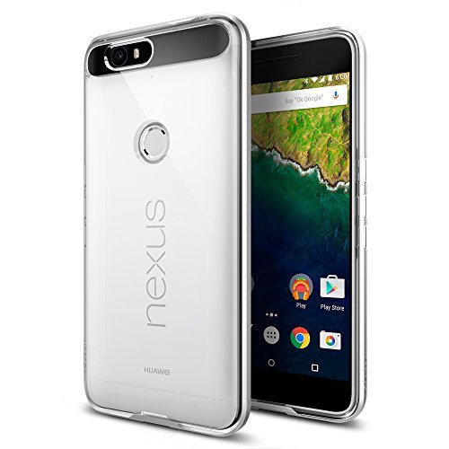 Nexus 6P Case, Spigen [Neo Hybrid EX] PREMIUM BUMPER [Satin Silver ...