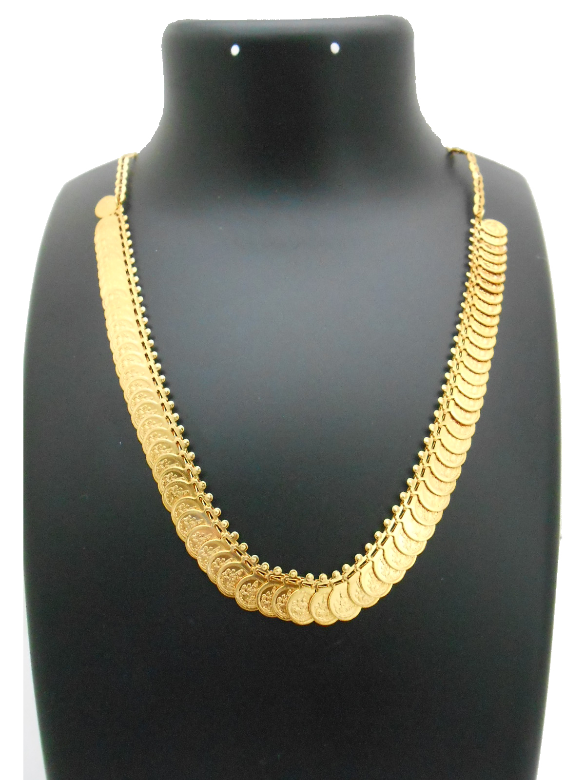 Buy My Design Antique Gold Plated Bridal Temple Coin Laxmi Haar ...