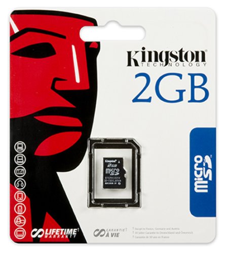 Buy Kingston 2 GB microSD Flash Memory Card SDC/2GBSP (Single Pack ...