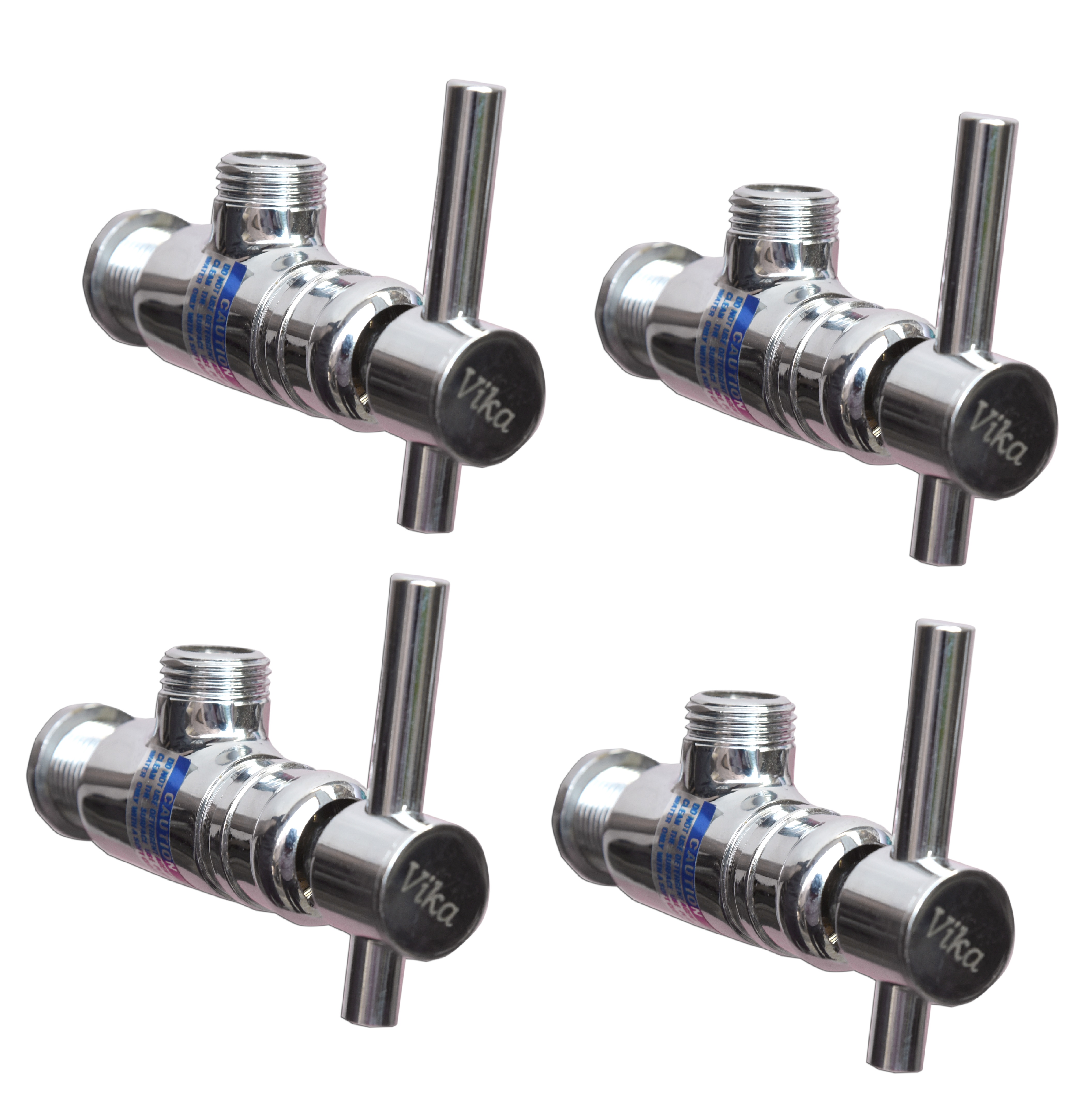 Buy SSS - Sparkle Angle Valve with Flange (Brass + Chrome Polished ...