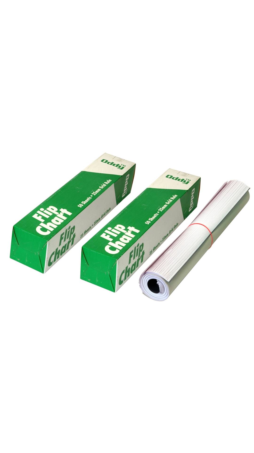 Buy Oddy Presentation Flip Chart White Ruled 25 Sheets Pack Of 2 Online @ ₹388 from ShopClues