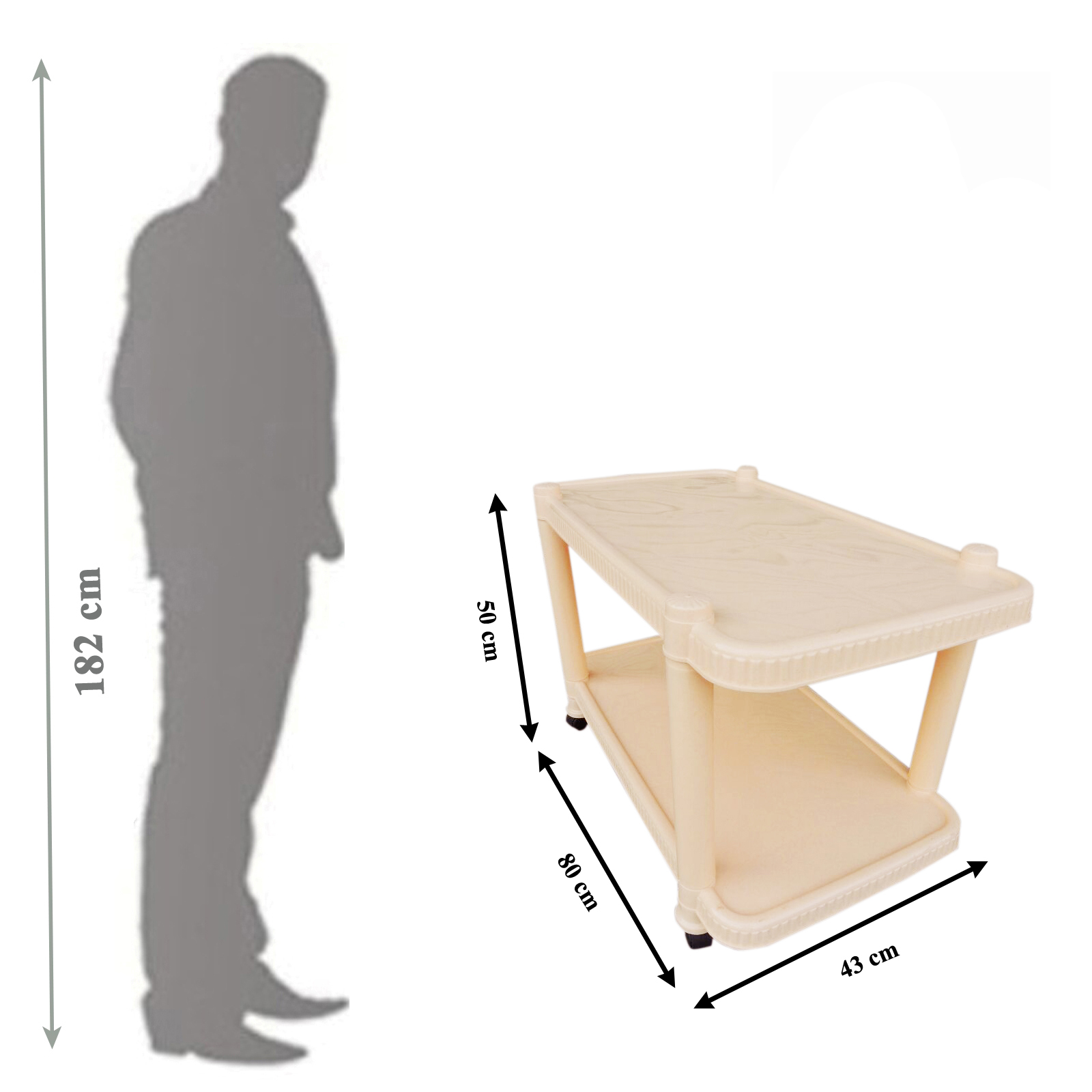 Buy Cello Plastic Center Table Online @ ₹1610 from ShopClues