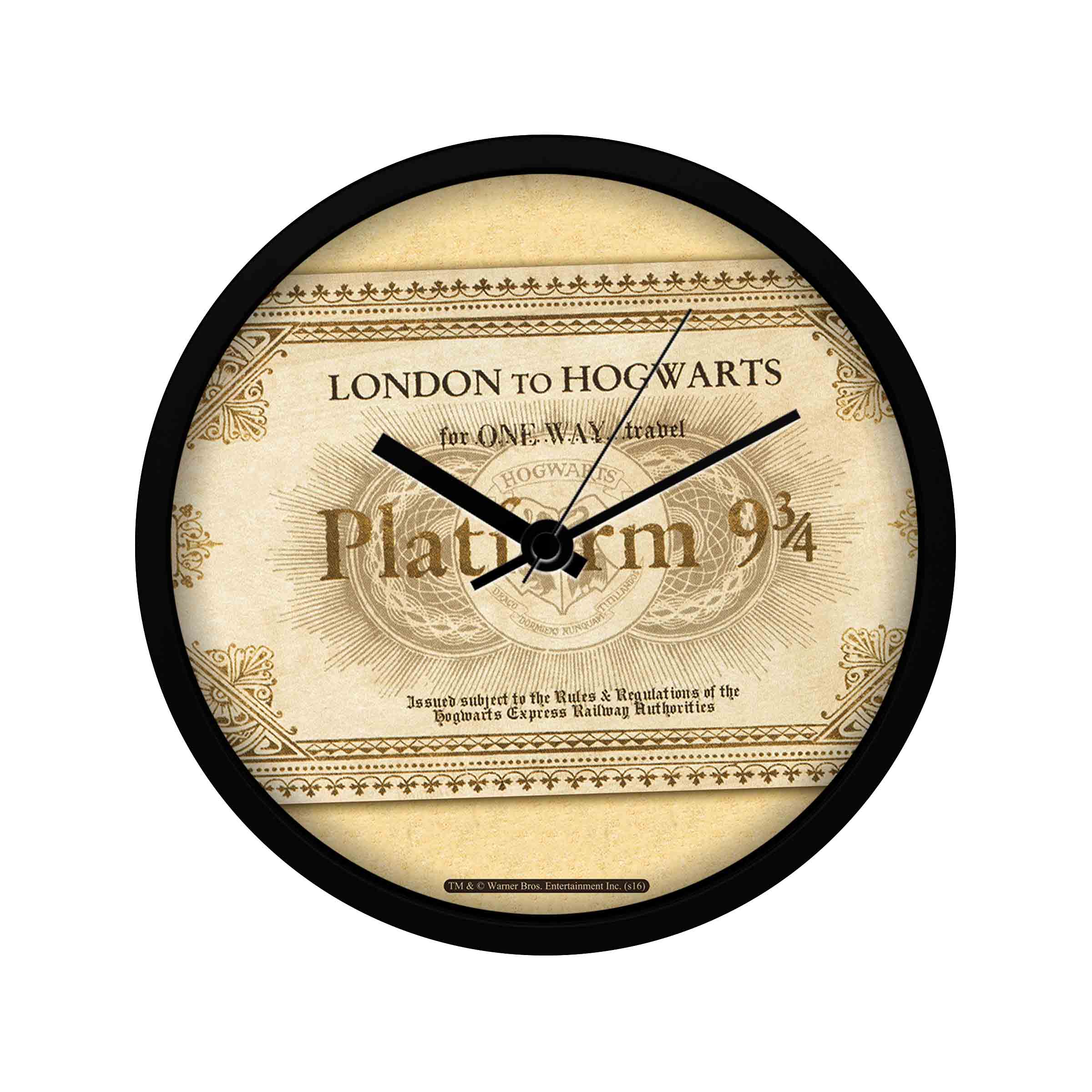 Buy Official Harry Potter - London to Hogwarts, Wall Clock licensed by ...