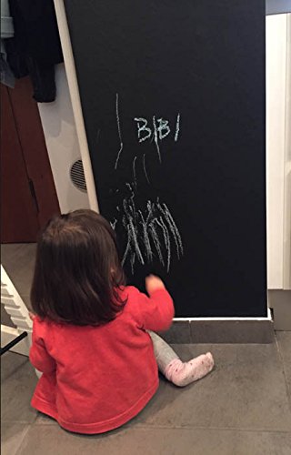 Buy Kanha Black board Vinyl Wall Sticker Removable Decal Chalkboard ...
