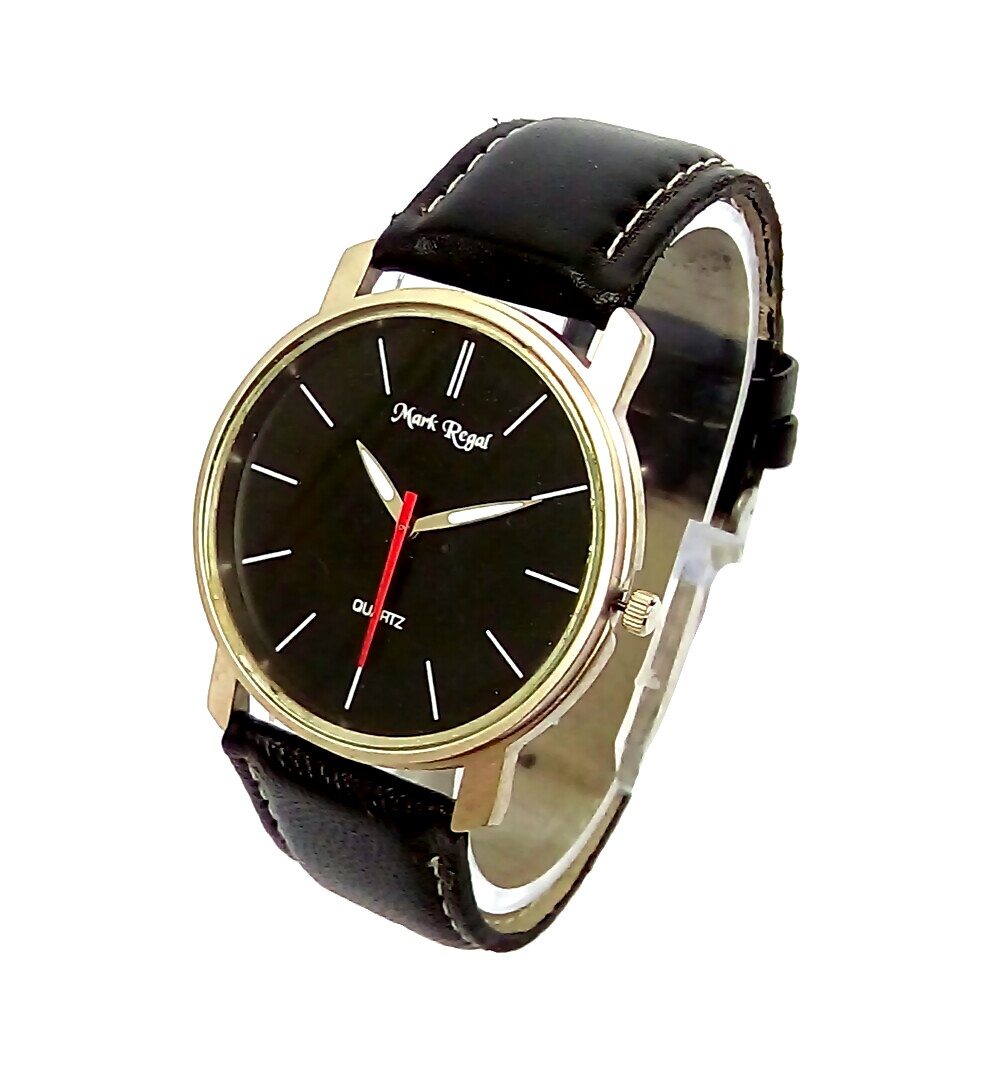 Buy Mark Regal Black Analog Wrist Watch For Men Online @ ₹249 from ...