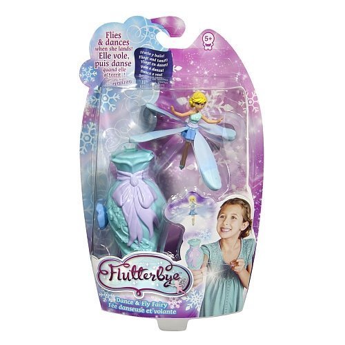 Buy Flutterbye Fairies - Dance and Fly Pixie Snowflake by Spin Master ...