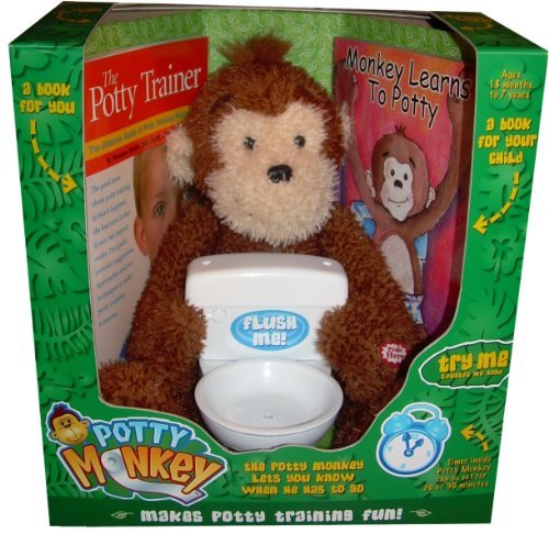 Potty Monkey - Potty Training Toy And Toilet Training Books
