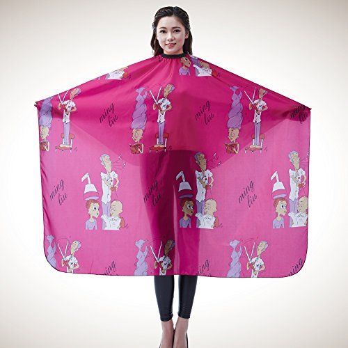 Salon Professional Hair Styling Cape, Colorfulife Cartoon Adult Hair ...