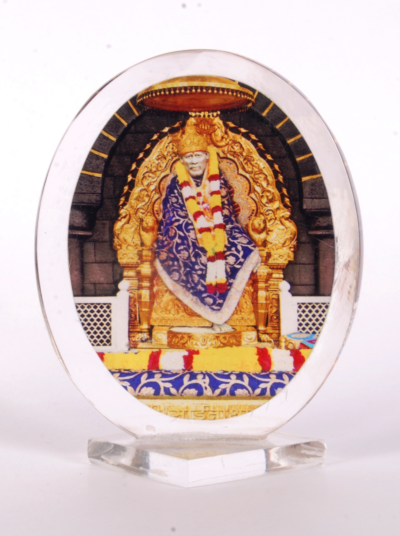 Buy Sigaram Acrylic Sai Baba photo idol is best used as car dashboard ...