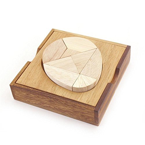 Wooden Egg Tangram Puzzle