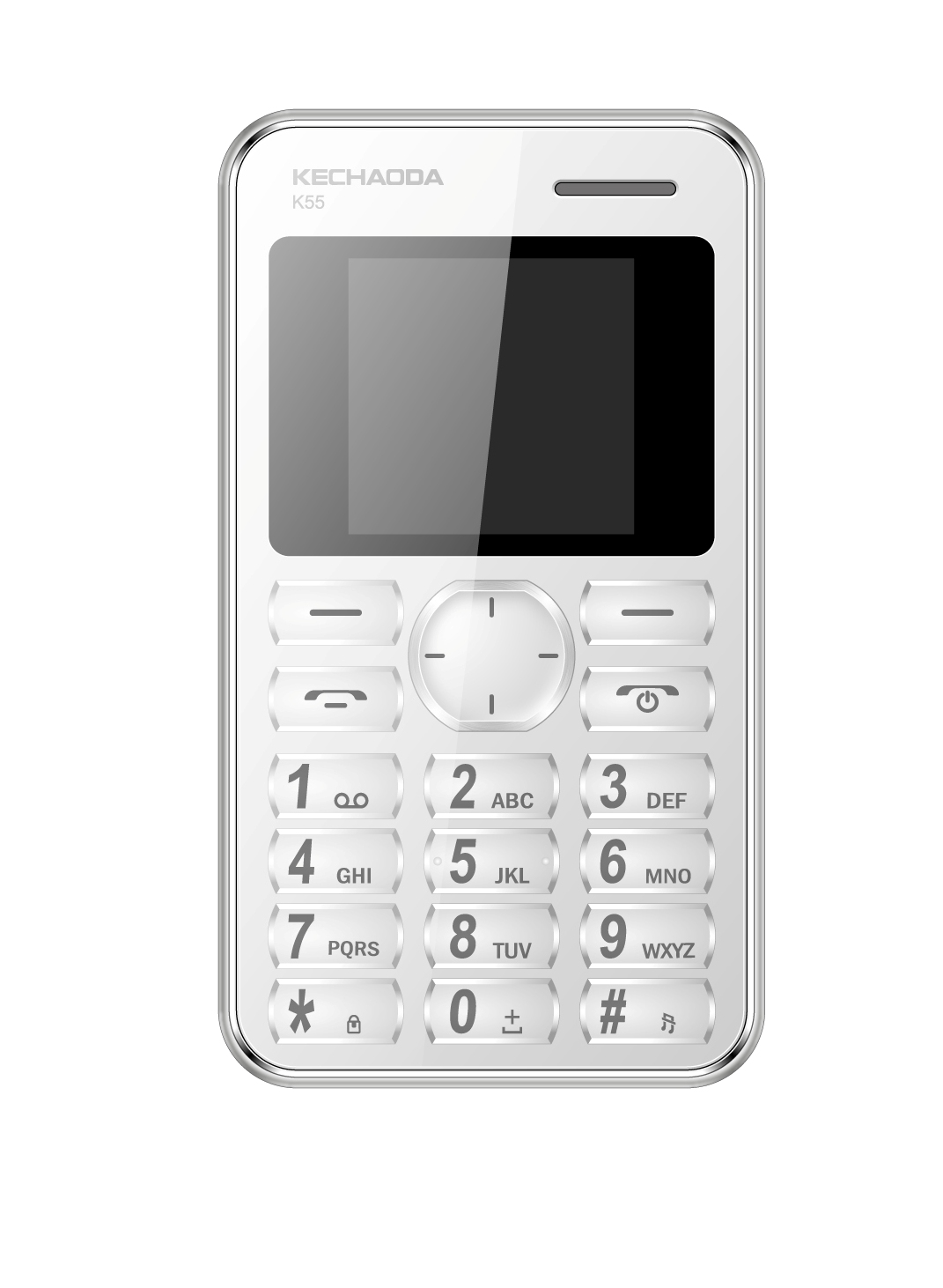 Buy Kechaoda K55 Mobile Phone Silver Online @ ₹1300 from ShopClues