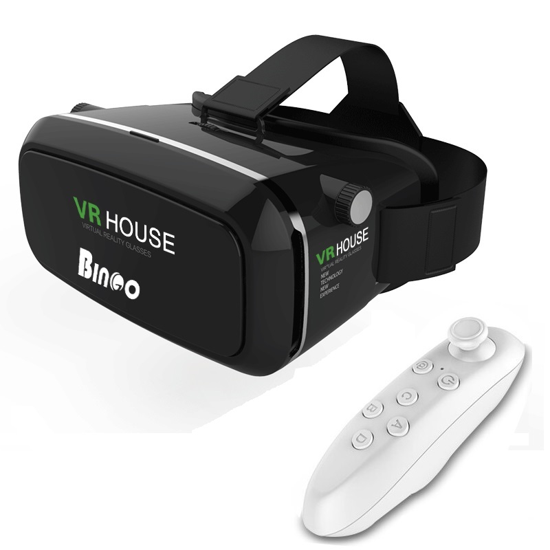 Buy Bingo V300 VR House Virtual Reality VR Box 3D Glasses Shutter ...