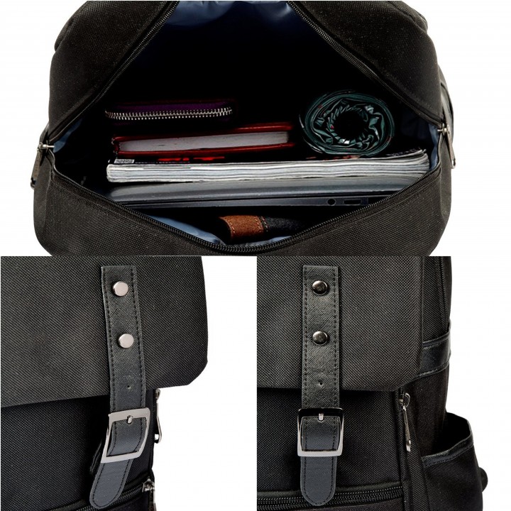 Buy AllExtreme Vintage Style Canvas Laptop Backpack/ Daypacks ...