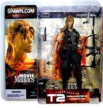 Buy Movie Maniacs Series 5 Terminator 2 Judgment Day Sarah Connor Long ...