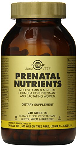 Buy Solgar Prenatal Nutrients Tablets, 240 Count, 240 Count Online ...