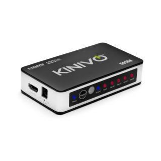 Buy Kinivo 501BN Premium 5 port High speed HDMI switch with IR wireless ...