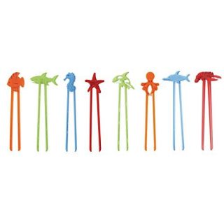 Buy Hog Wild Fish Sticks One Piece Chopstick Tongs - Set of 12 Online ...