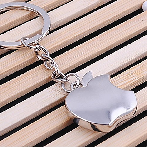 Buy Apple Logo Metal Keychain (Small Size) Online @ ₹180 from ShopClues