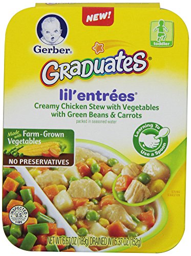 Buy Gerber Graduates Lil Entrees Creamy Chicken Stew with Green Beans ...