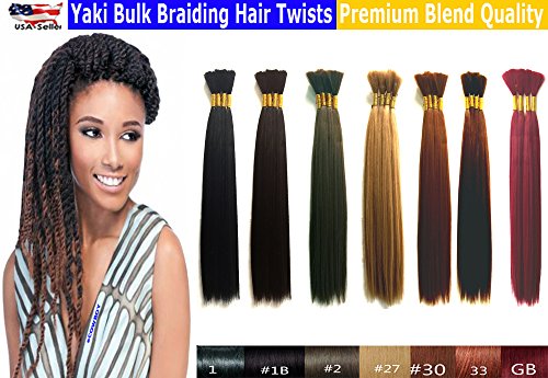 Buy Yaki Bulk Braiding Hair, Premium Hair Quality, Braids Hair ...