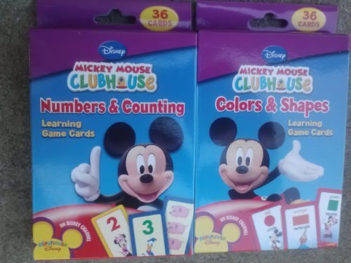 Buy Flash Cards: Disney Mickey Mouse Clubhouse Learning Game Cards ...