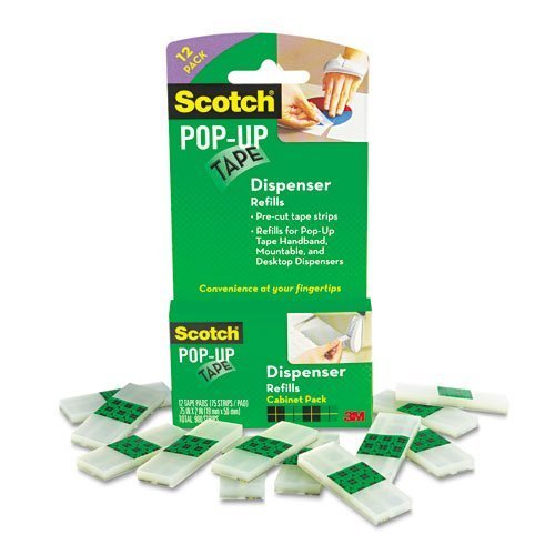 Buy Scotch Pop-Up Tape Strips 19mm X 50mm, 12 Tape Pads, 2-PACK Online ...