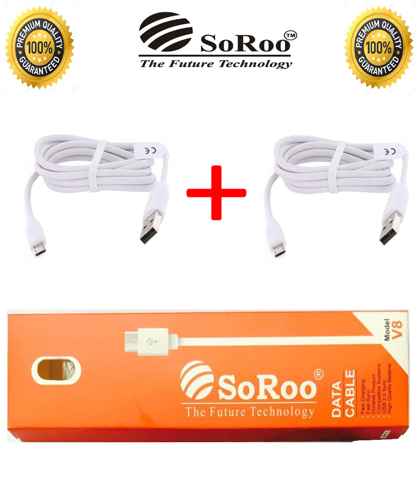 Buy SoRoo USB To Micro USB V8 Data Sync/Charging Cable For Samsung ...