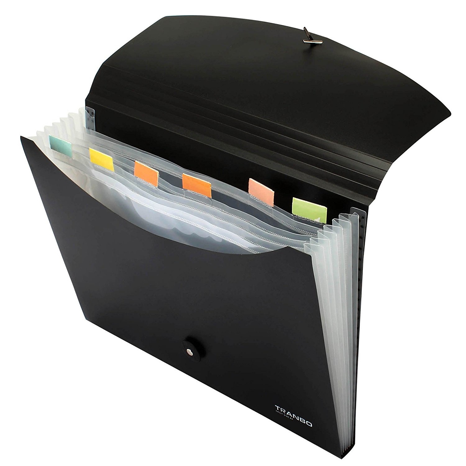 Buy 7 Pocket Expanding File Folder A4 Letter Size Black Online 559 
