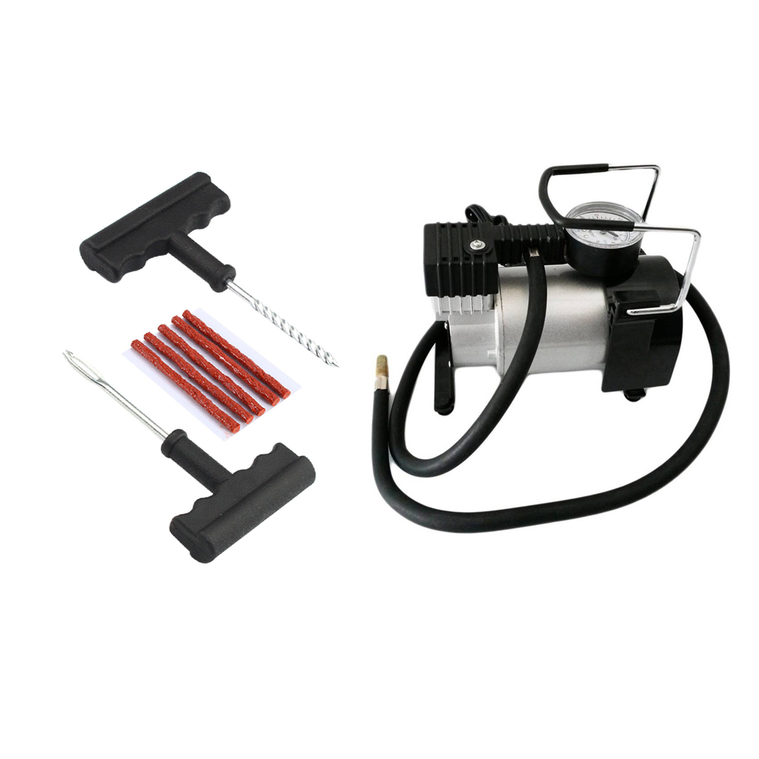 Buy Gold Dust Puncture kit with Air Compressor Pump Online @ ₹2549 from ...