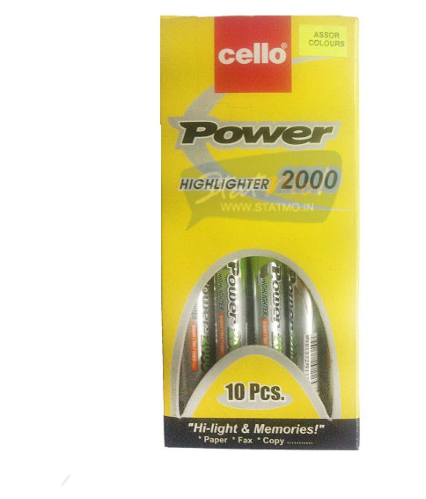 Buy Cello P2000 Assorted/Multicolour Cello Power 2000 Online @ ₹100 ...