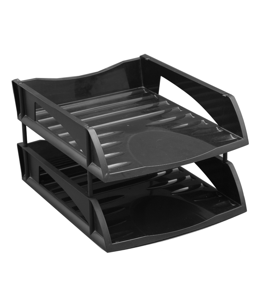 Buy Solo #034;Delux#034; Paper File Tray (2 Pcs. Set) - XL (Pack Of 1 ...