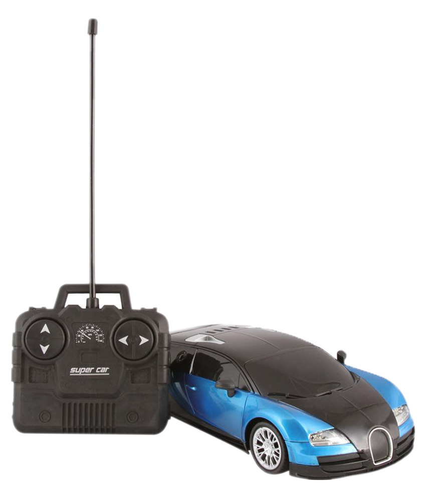 Buy Bugatti Veyron Rechargeable Remote Control 1 24 Model Car (Black ...