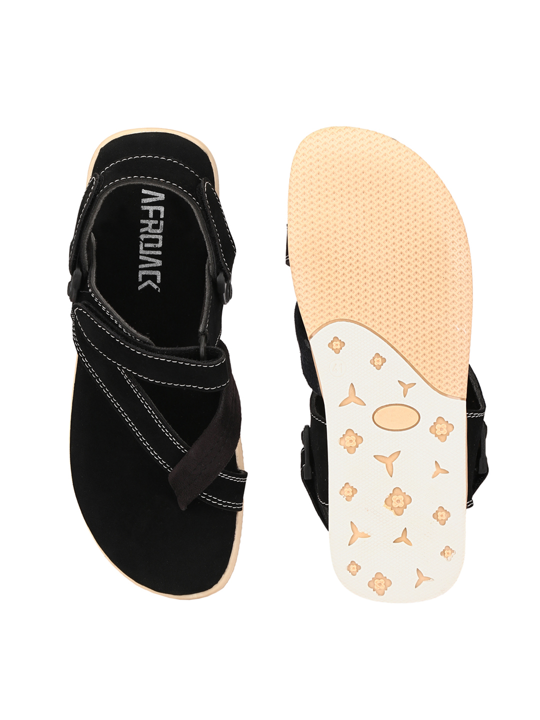 Buy Afrojack Men Suede Lifestyle Sandals Online @ ₹1599 from ShopClues