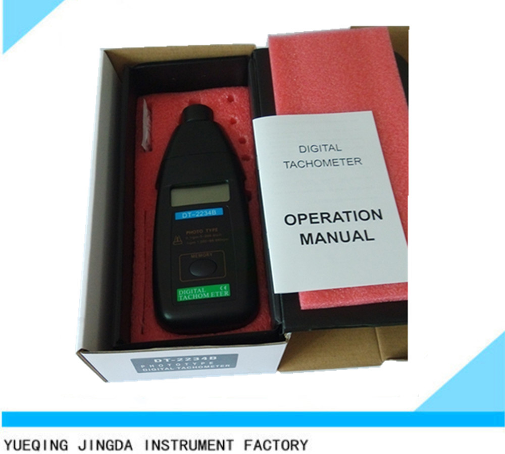 Buy DT-2234B Photo Tachometer Cycloscope Revolution Indicator Rotation ...