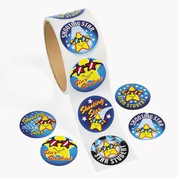 Buy 100 Star Student Stickers, 1 Roll Online @ ₹1072 from ShopClues