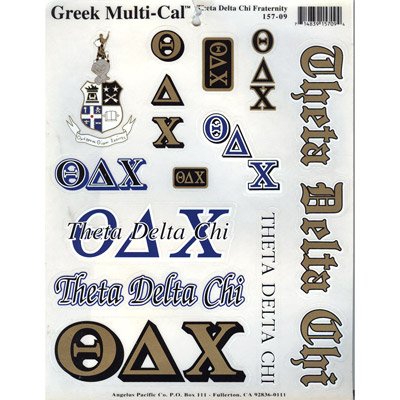 Buy Theta Delta Chi - Window Stickers Online @ ₹2173 from ShopClues