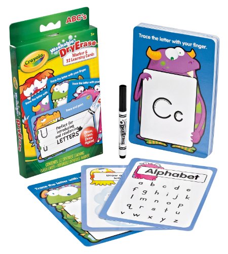 Buy Crayola - Dry Erase Flashcards - LETTERS Online @ ₹1804 from ShopClues