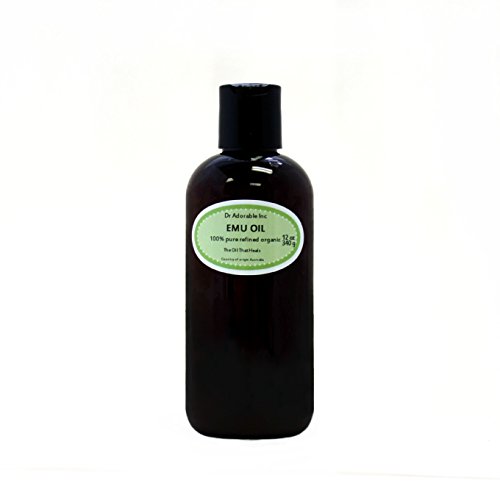 Buy Australian Emu Oil by Dr. Adorable Triple Refined Organic 100% Pure ...