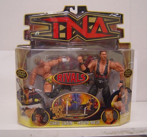 Buy TNA Wrestling Rivals Action Figure 2-Pack Chris Sabin vs. Kevin ...