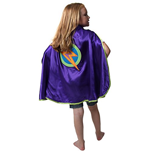 Buy Purple Lightning Bolt Cape Online @ ₹950 from ShopClues