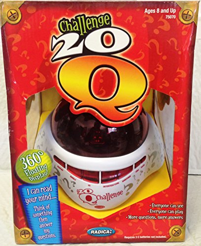 Buy Challenge 20 Q - Radica - Rare Red Color - Question & Answer Game ...