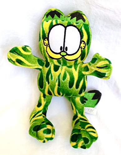 Buy 14" Toy Factory Plush Green Flame Garfield Online @ ₹4247 from ...