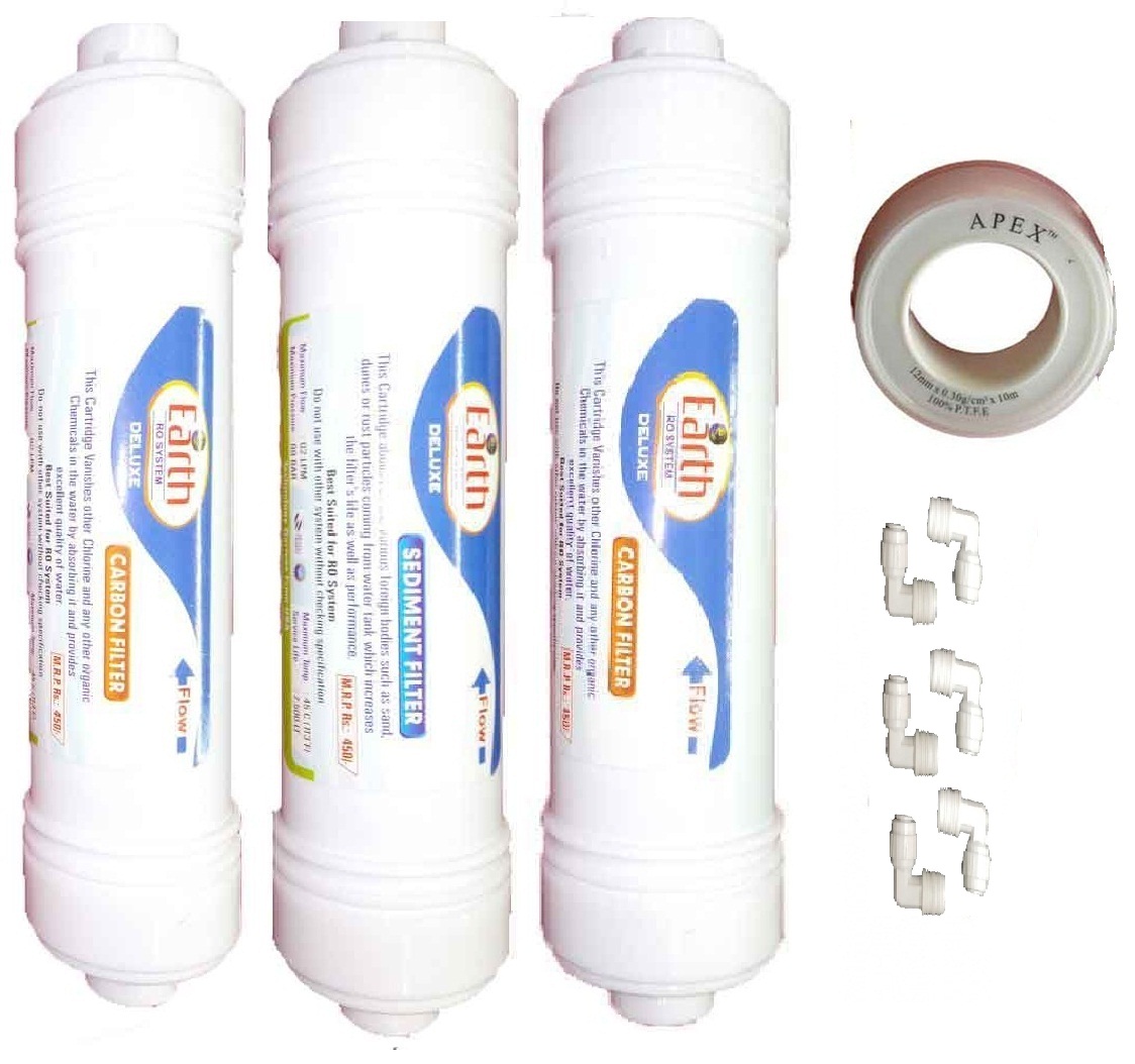 Buy Earth RO Systems water purifier service kit pre and post carbon ...